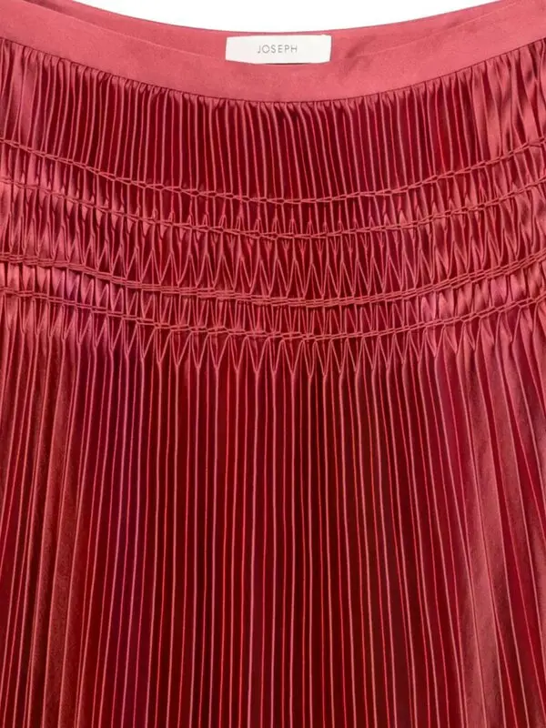 JOSEPH Hayes Pleated Skirt - Pink
