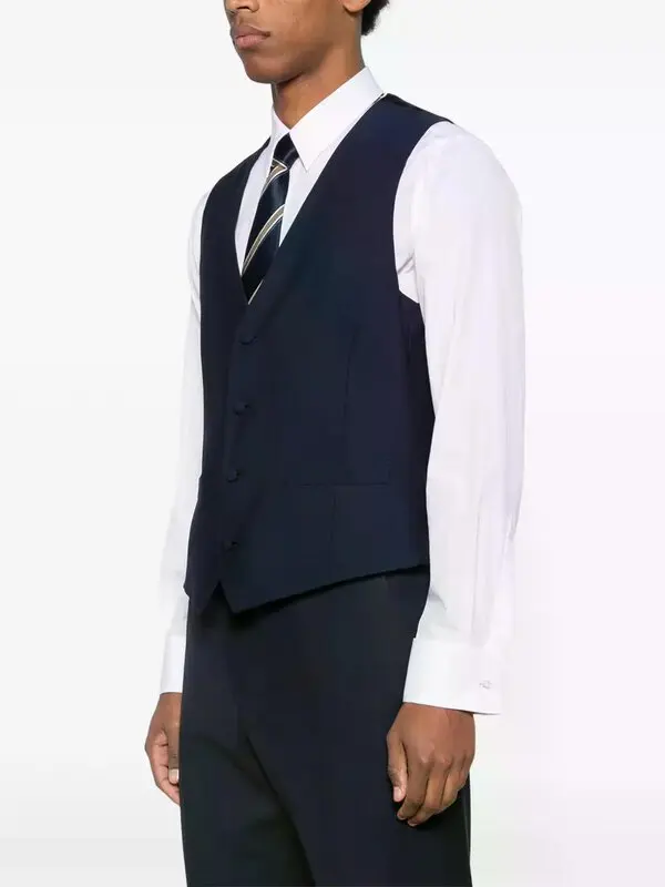 LARDINI Button-up Vest