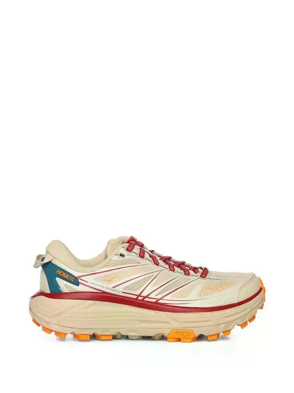 HOKA® Mafate Speed 2 Striped Sneakers - Neutrals