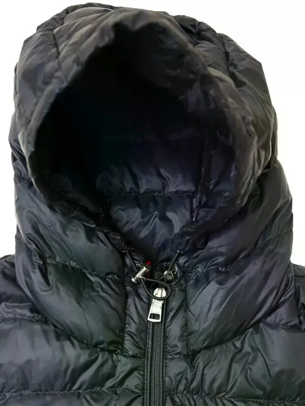 Moncler Logo-print Hooded Gilet - Blue