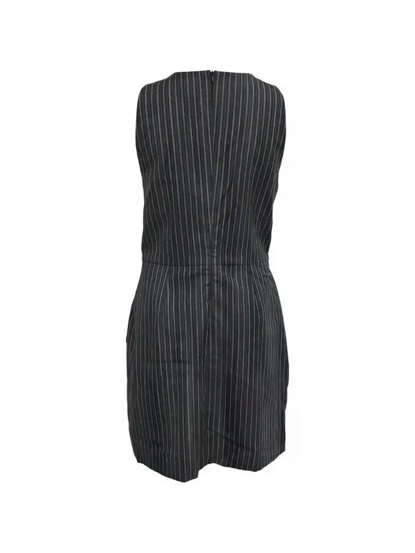 GANNI Twist-front Jacquard Mini Dress
