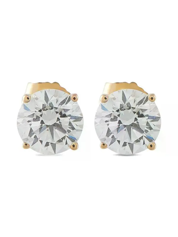 LB EXCLUSIVE Lab-grown Diamond Stud Earrings - Gold