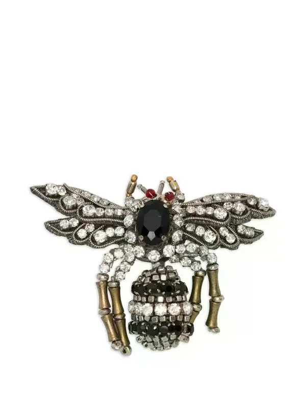 N°21 Insect-motif Brooch - Silver