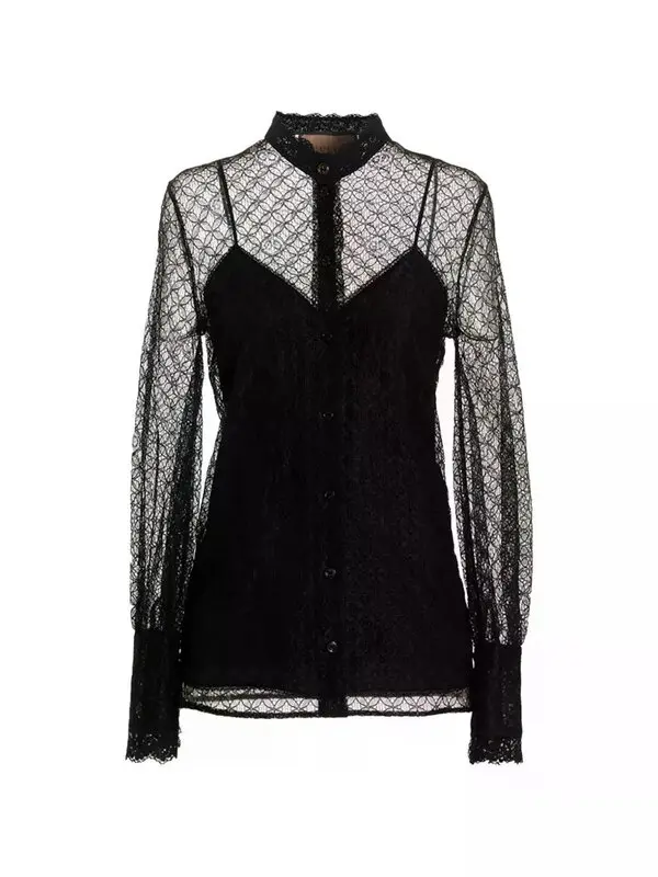 Gucci Geometric Lace Shirt