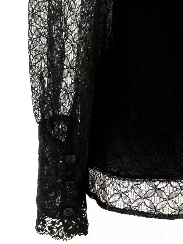 Gucci Geometric Lace Shirt