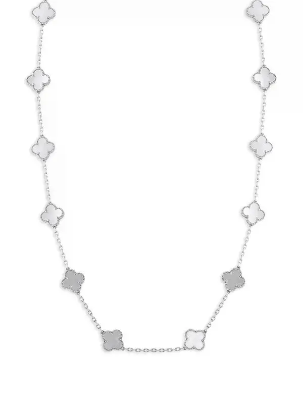 Van Cleef & Arpels 20-motif Necklace - Silver