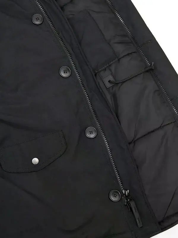 Alpha Industries Fur-trim Patch-detail Coat