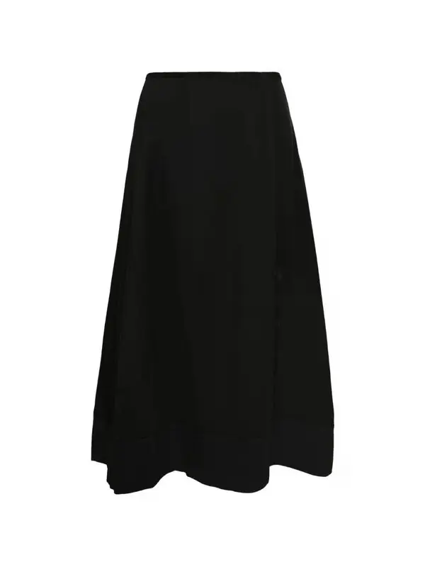 JIL SANDER A-line Midi Skirt