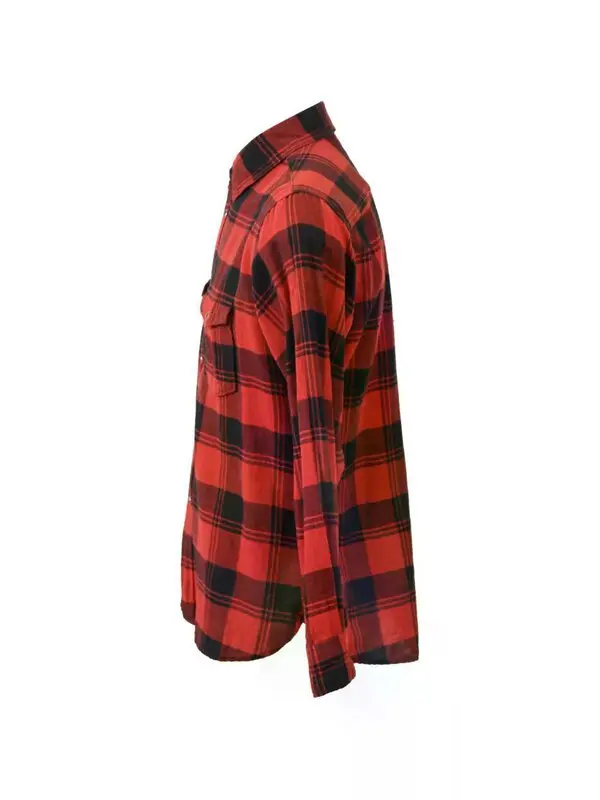 Saint Laurent Plaid-pattern Shirt