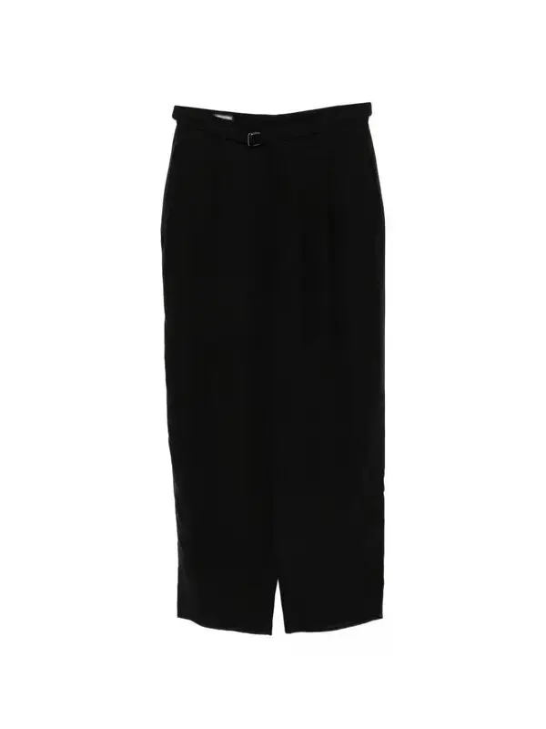 Giorgio Armani Belted Pleated Trousers