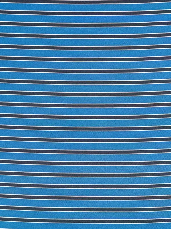 TOTEME Striped Silk Scarf - Blue