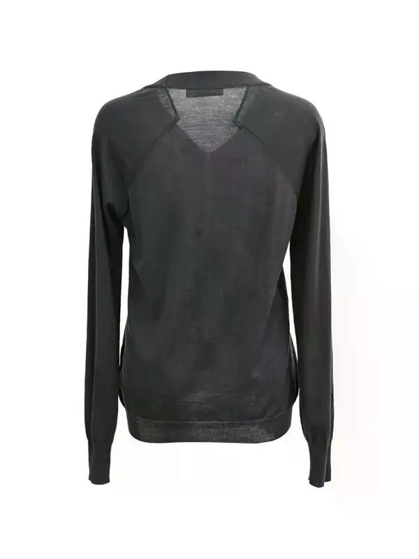 JIL SANDER V-neck Wool Sweater