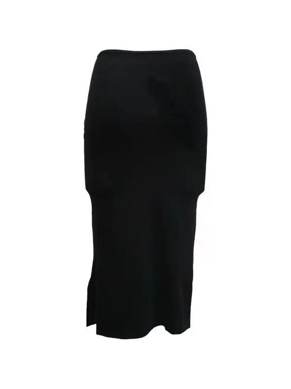 JOSEPH Knitted Slit Midi Skirt