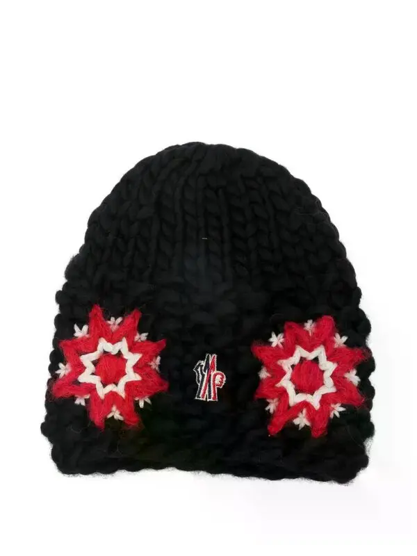Moncler Star-appliqué Beanie