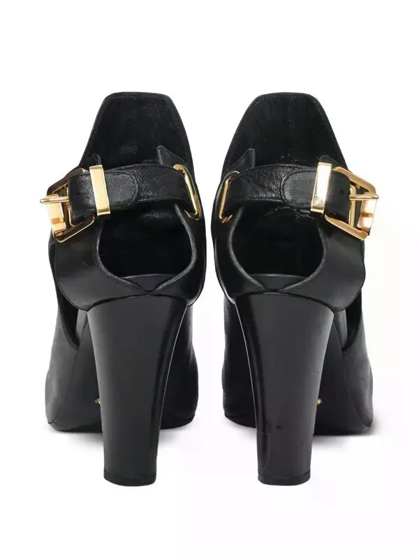 SERGIO ROSSI Peep-toe Slingback Pumps