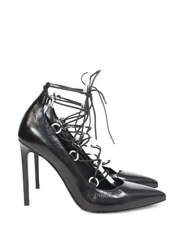 Saint Laurent Thorn Lace-up Pumps