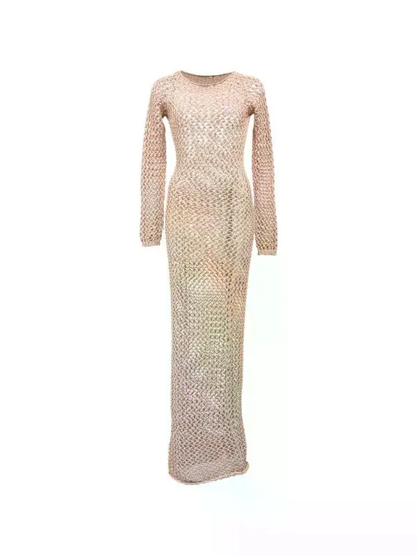 Balmain Crochet Maxi Dress