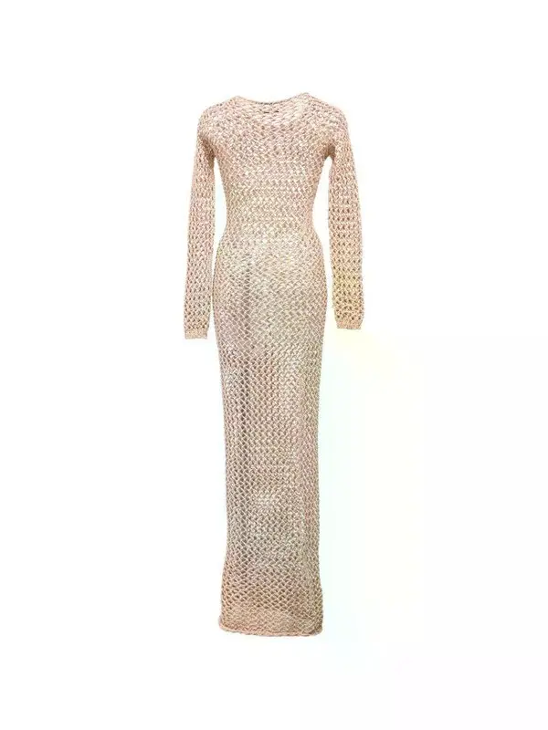 Balmain Crochet Maxi Dress