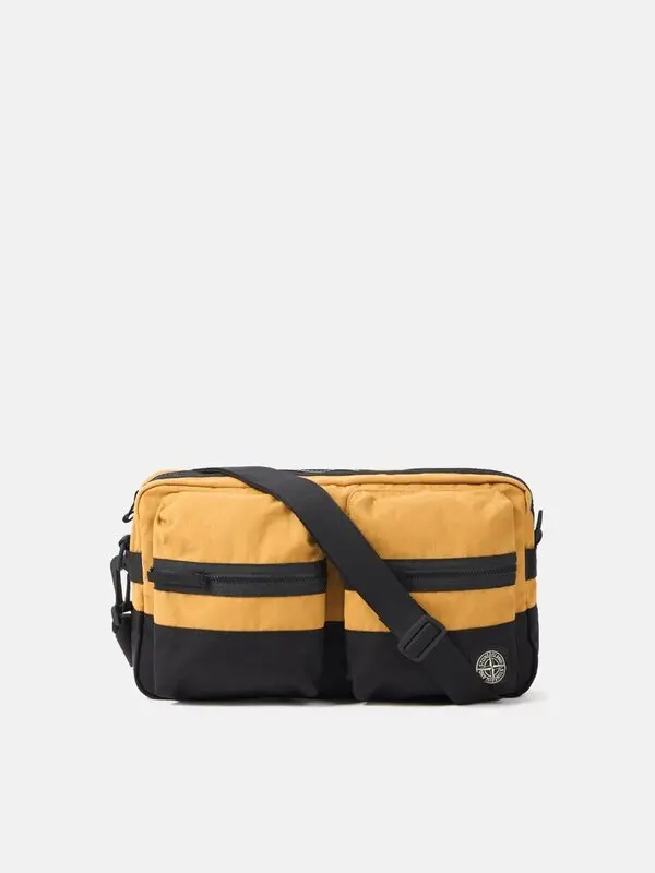 Stone Island Pocket Crossbody Bag - Yellow