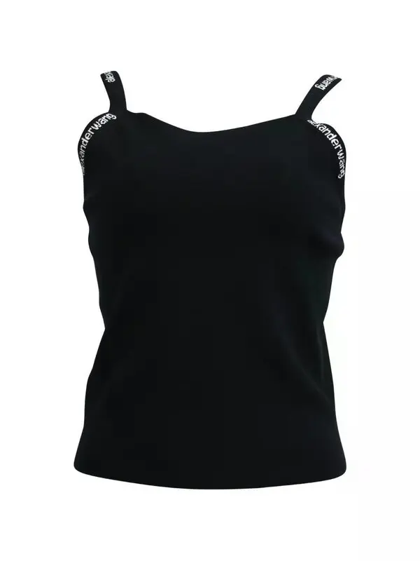 Alexander Wang Logo-jacquard Tank Top