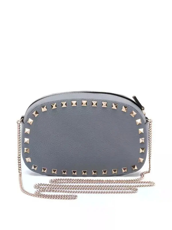 Valentino Garavani Mini Rockstud Cross Body Bag - Grey