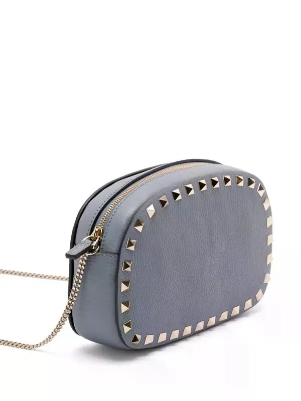 Valentino Garavani Mini Rockstud Cross Body Bag - Grey