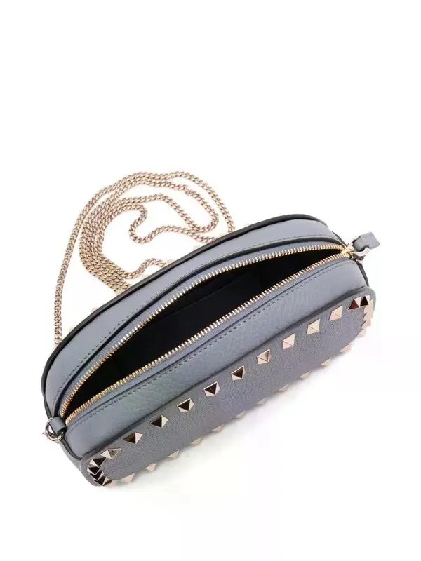 Valentino Garavani Mini Rockstud Cross Body Bag - Grey