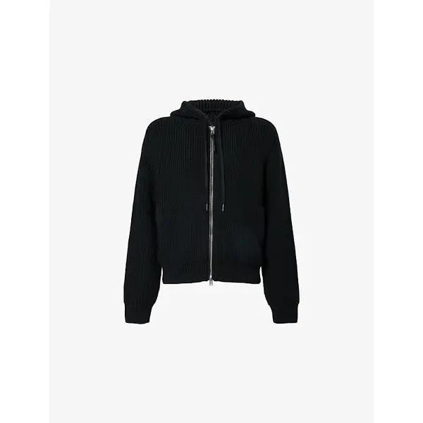 TOM FORD Zip-up Knitted Wool Hoodie