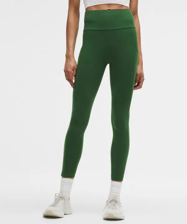 Lululemon Ventilated Tennis Tight 25 - Ivy Grove