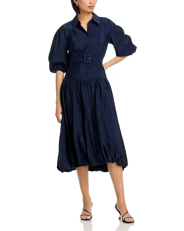 Cinq À Sept Daliah Belted Dress - Navy