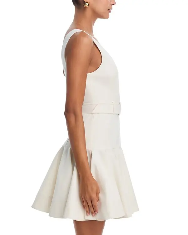 Cinq À Sept Maeva Dress With Belt - Ivory
