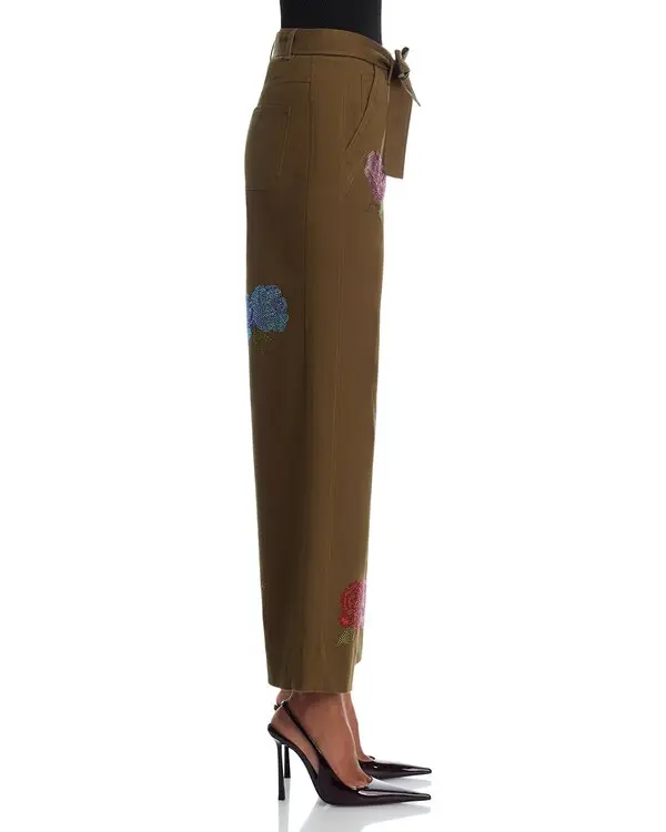 Cinq À Sept Heatset Roses Mylah High Rise Jeans