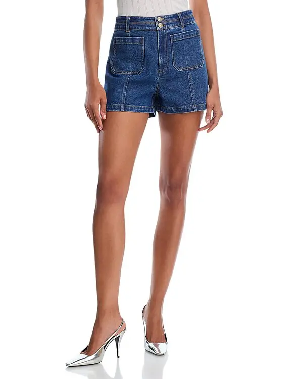 Cinq À Sept Andie Dorothea High Rise Denim Shorts