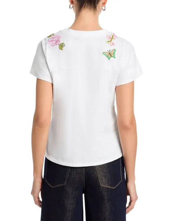 Cinq À Sept Fleur D'amour Angeli Tee