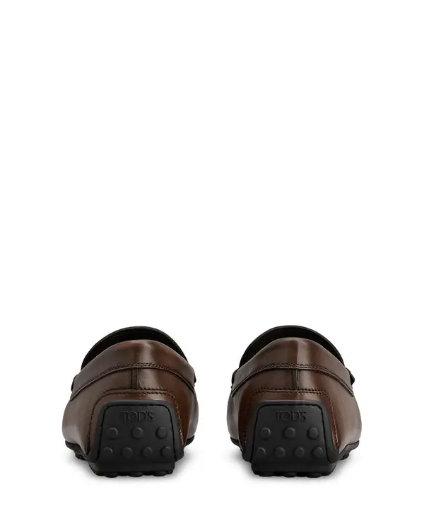 TOD'S Leather Moccasin Loafers