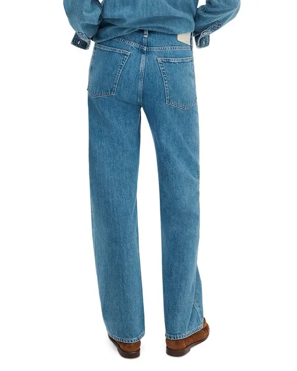 Rag & Bone Logan High-rise Wide-leg Jeans - Downey