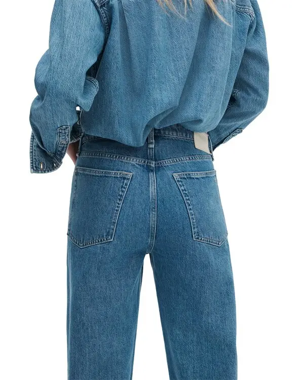 Rag & Bone Logan High-rise Wide-leg Jeans - Downey