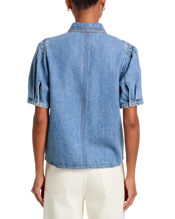 Rag & Bone Taylor Denim Blouse