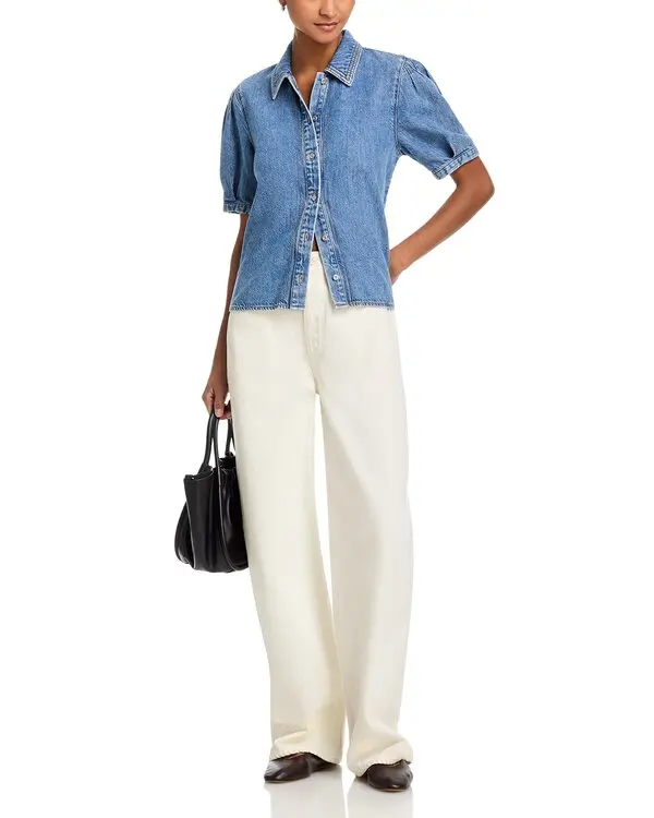 Rag & Bone Taylor Denim Blouse