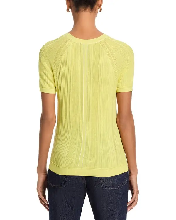 Rag & Bone Teresa Rib Short Sleeve Tee