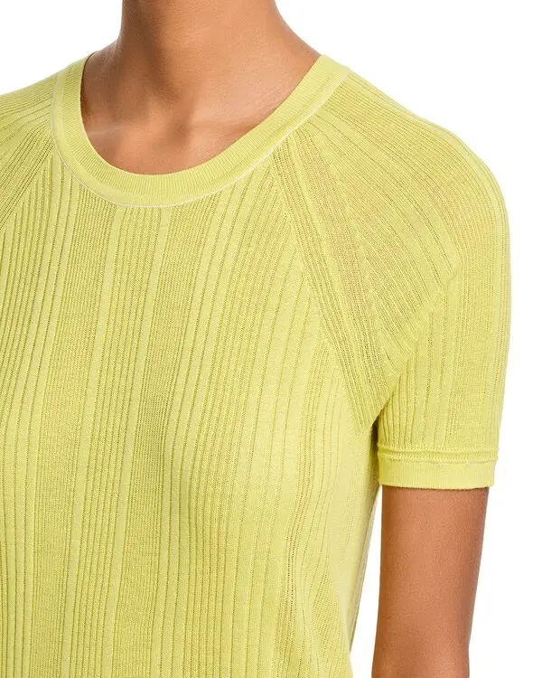 Rag & Bone Teresa Rib Short Sleeve Tee