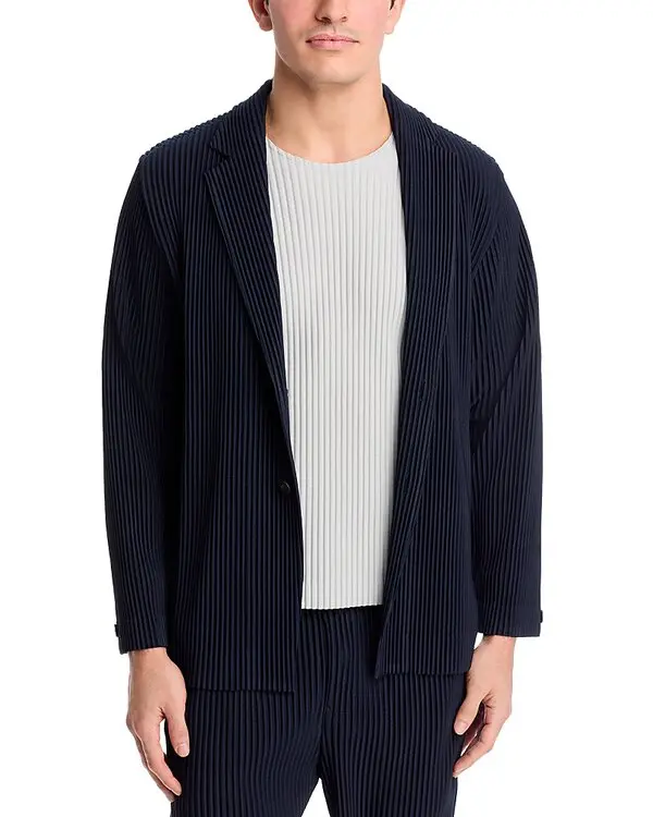 Issey Miyake Ribbed Blazer
