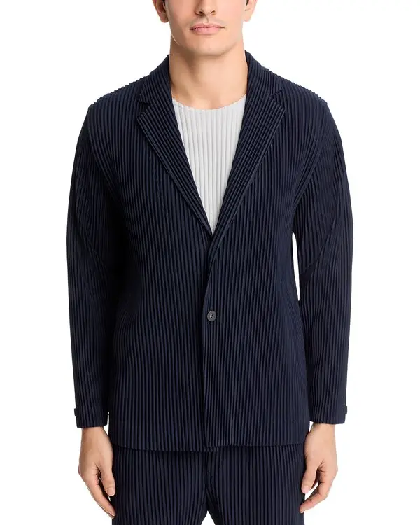 Issey Miyake Ribbed Blazer