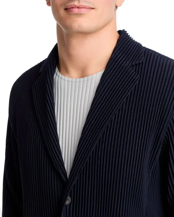Issey Miyake Ribbed Blazer