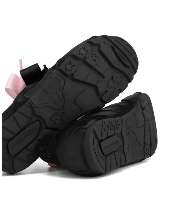 NAKED WOLFE Ballet Sneakers - Black