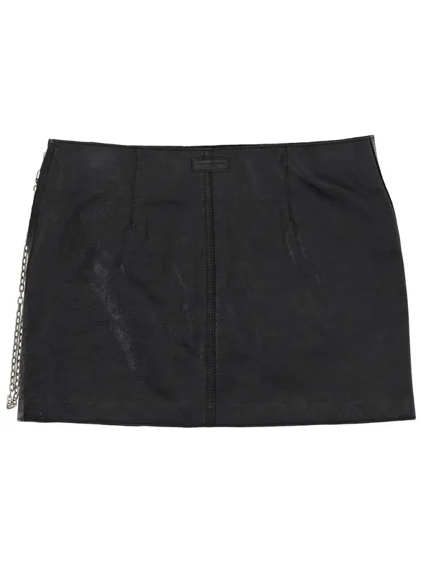 Alexander Wang Mini Leather Skirt