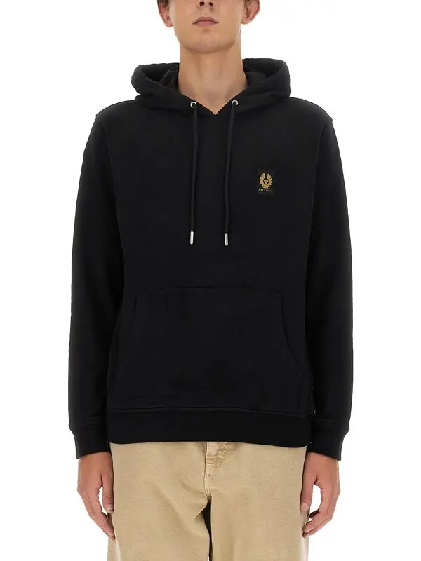 Belstaff Logo Sweatshirt - Black