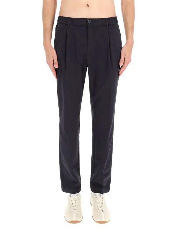 Herno Tailored Trousers - Blue