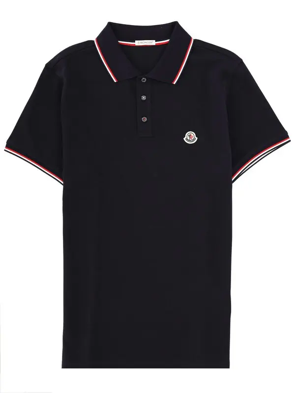 Moncler Polo With Logo
