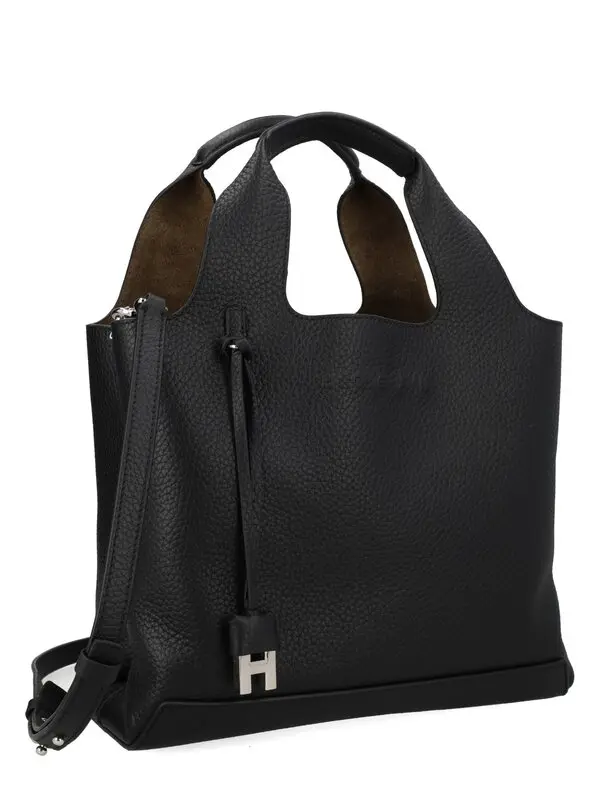 Hogan Shopper Tote Bag - Black